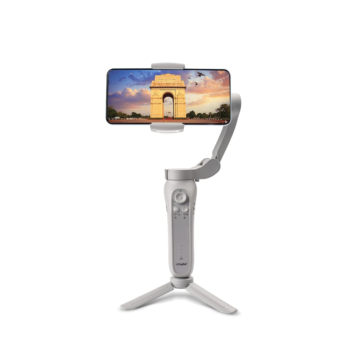 Digitek DSG 007F 3 Axis Smart Phone Gimbal Wide Angle Handheld Vloggin ...