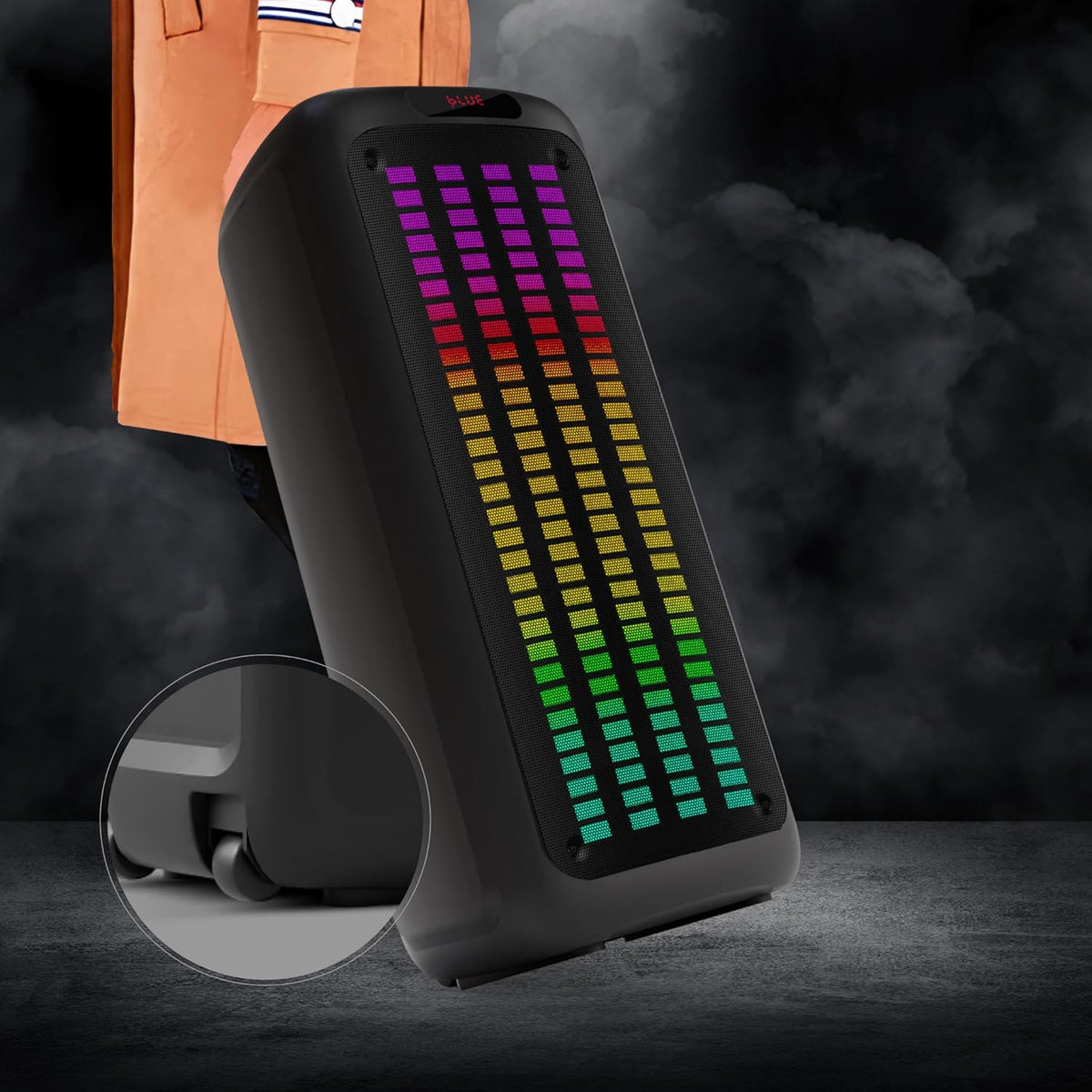 FINGERS RollingParties-110 Bluetooth Trolley Speaker with Powerful 110 ...