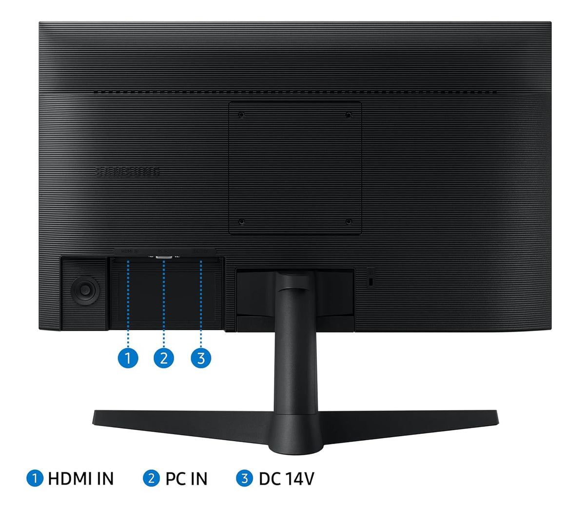 Samsung LS22C310EAWXXL Full HD Flat Monitor 22" IPS Panel, Bezel less ...