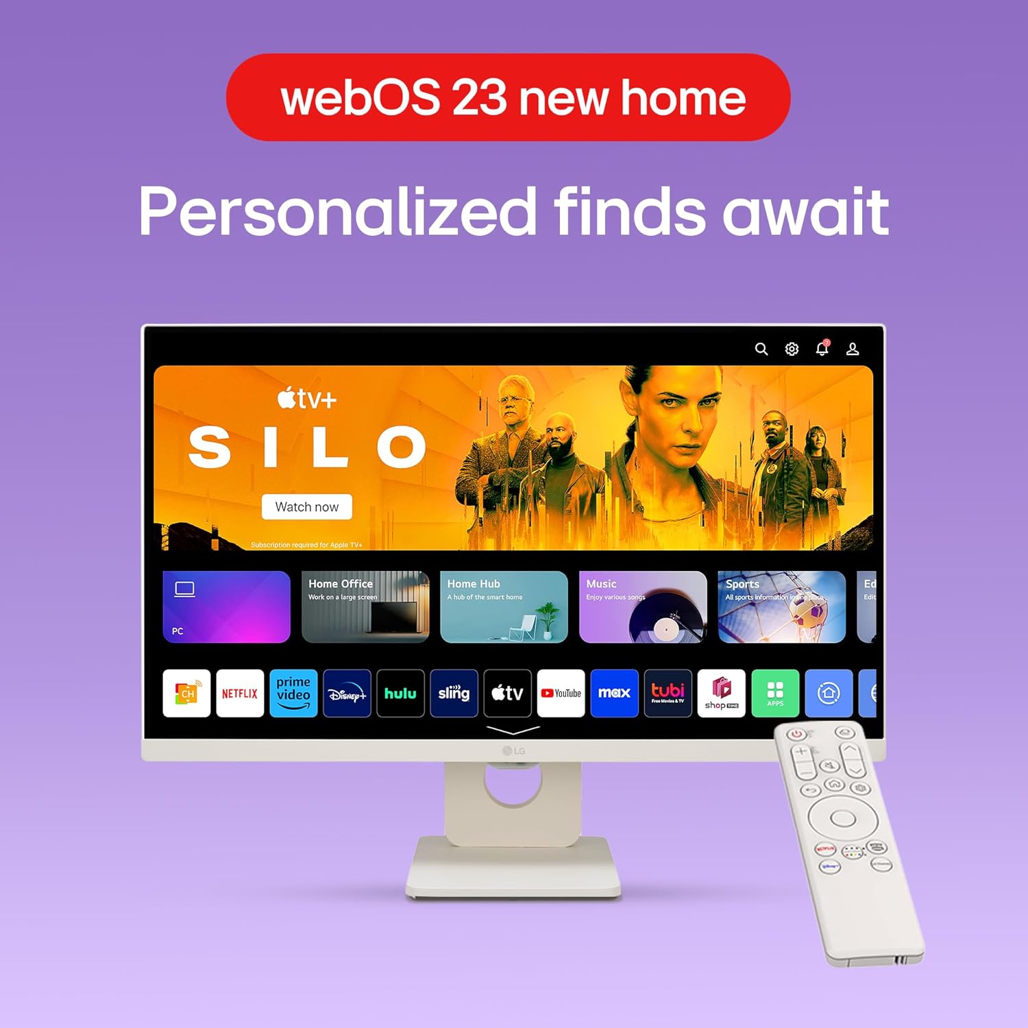 LG 25SR50F-W Smart Monitor 25-Inch (1920x1080) IPS Display, webOS, Thi – simplyshopping.in