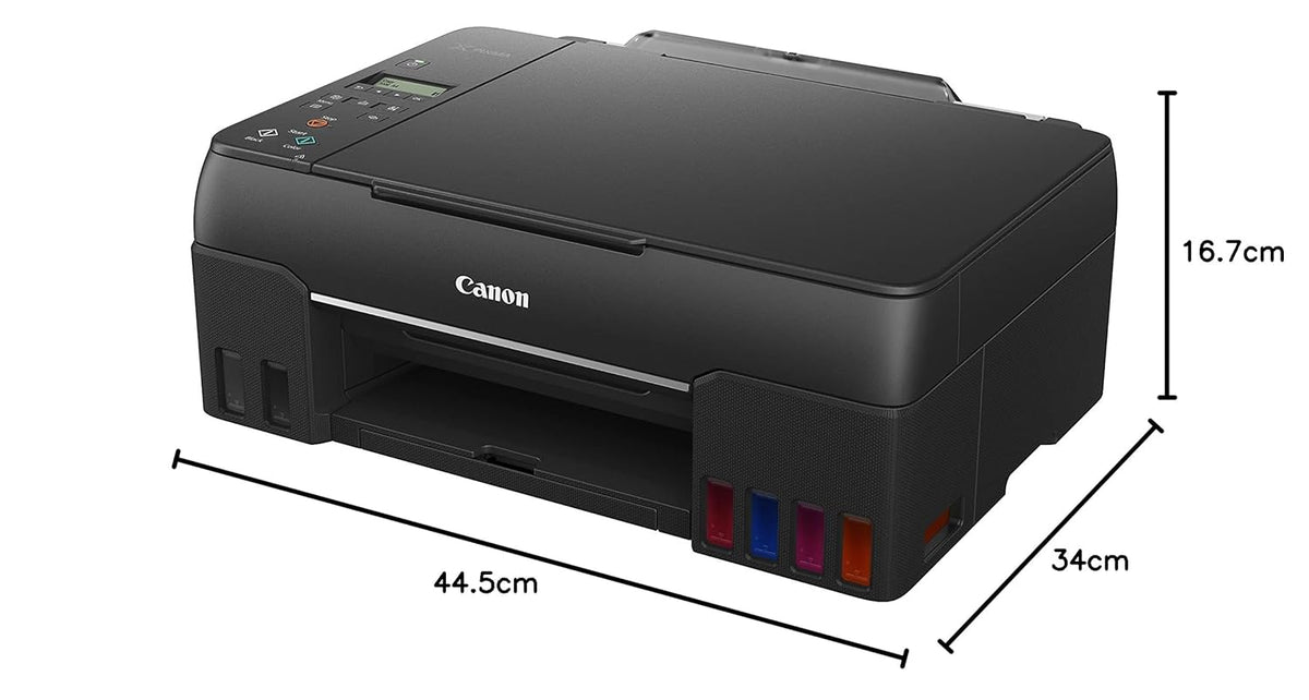 Canon Pixma G670 Mega Tank 6 Colour High Volume Photo Printer, Print ...