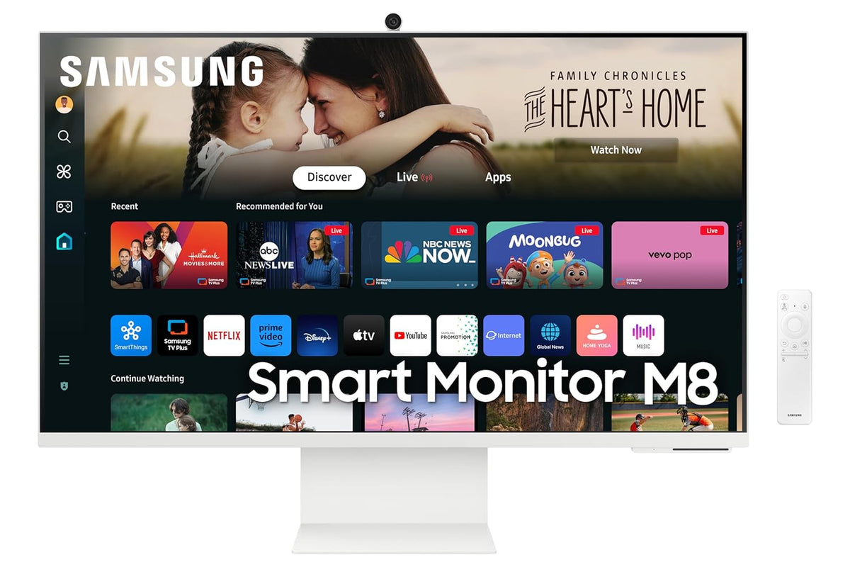 Samsung LS32DM801UWXXL M8 4K UHD 80cm 32" A1 Upscaling Smart Monitor O ...