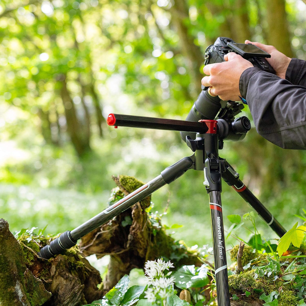 Manfrotto MKBFRC4GTXP-BH Befree GT XPRO Carbon Travel Tripod with 496 ...