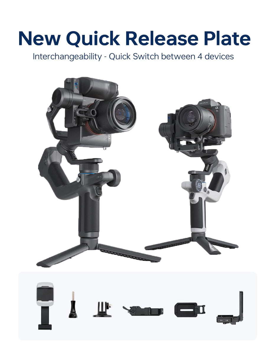 FeiyuTech SCORP Mini 2 All-in-One 3-Axis Handheld Gimbal Stabilizer(SC ...