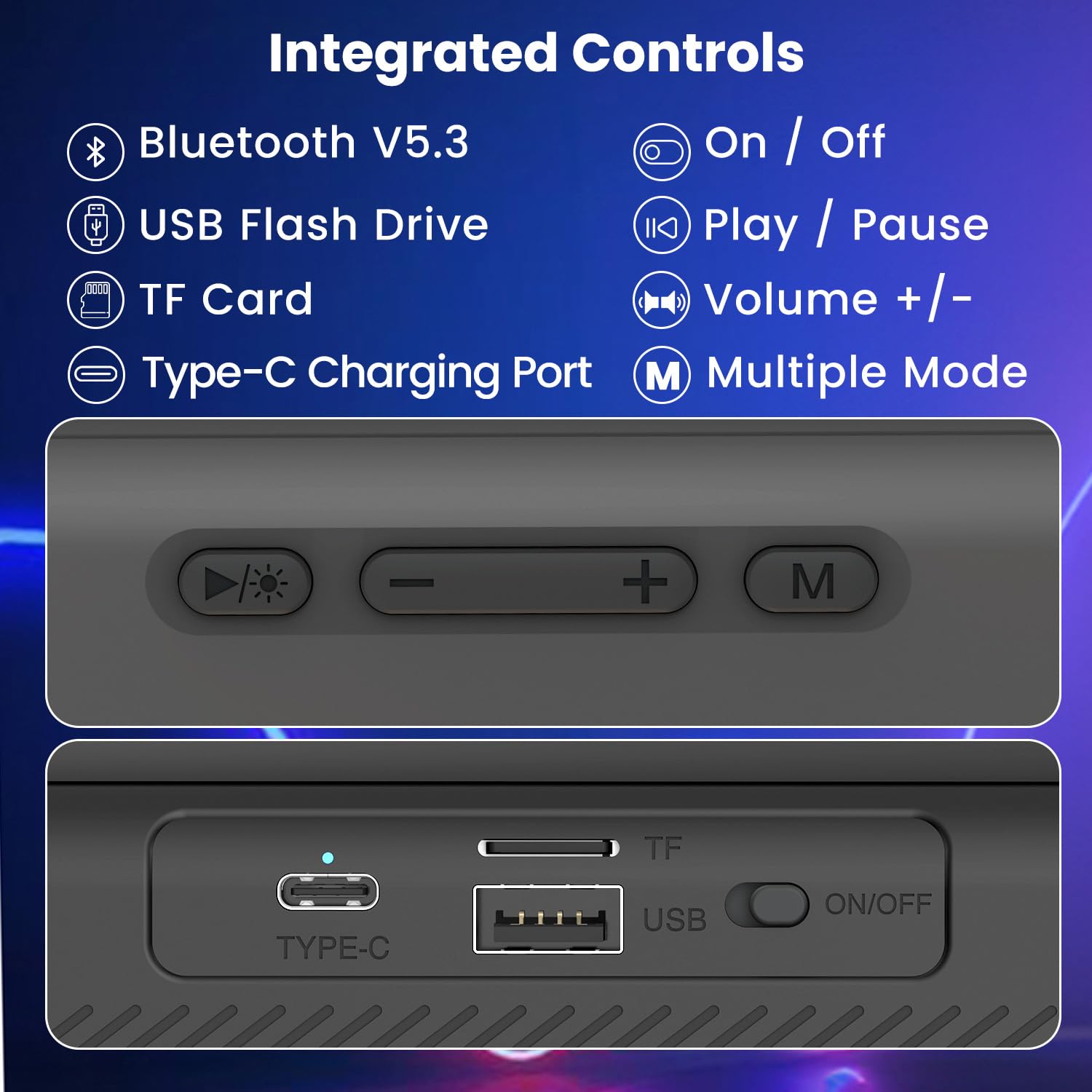 Portronics Plugs 3 15W Portable Bluetooth Speaker with Inbuilt Mic, Dy ...