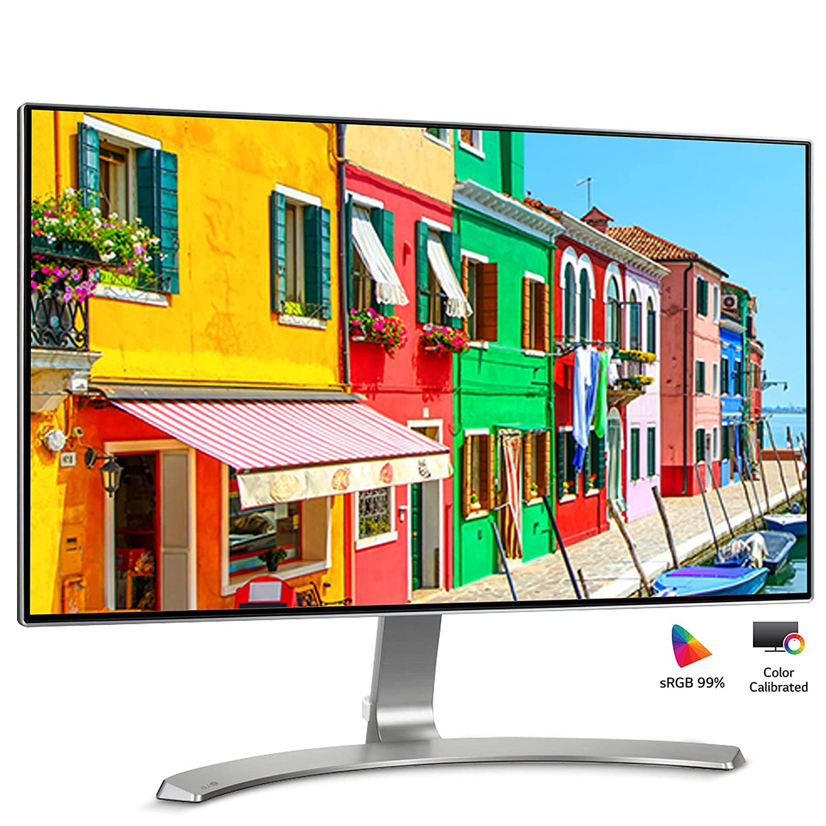 LG 24MP88HV 4 Sided Borderless LED IPS Panel With VGA,HDMI Built in Sp ...