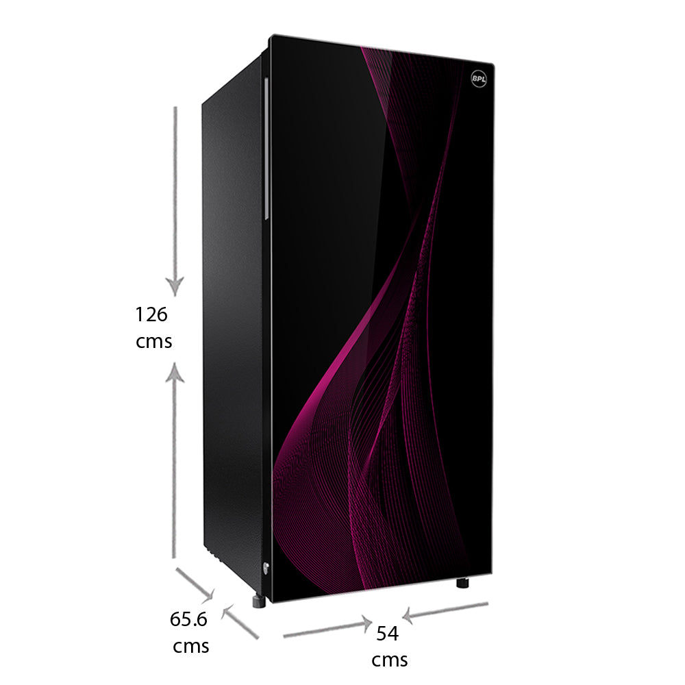 BPL BRD-2100AGBK 3 Star Single Door Refrigerator 193 Litres ...