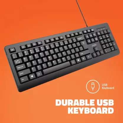 Artis WP20K Wired USB Keyboard Matte Surface Slim Design ...